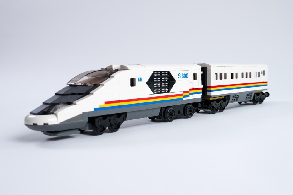 LEGO MOC Shinkansen Intercity Bullet Train by eggybricks_ | Rebrickable ...