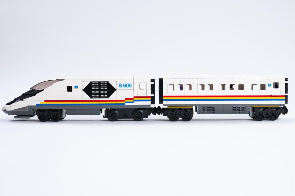LEGO MOC Shinkansen Intercity Bullet Train by eggybricks_ | Rebrickable ...