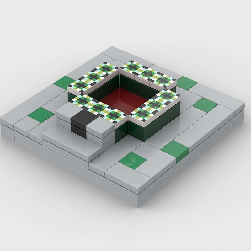 LEGO MOC Minecraft Stronghold by Txizu | Rebrickable - Build with LEGO