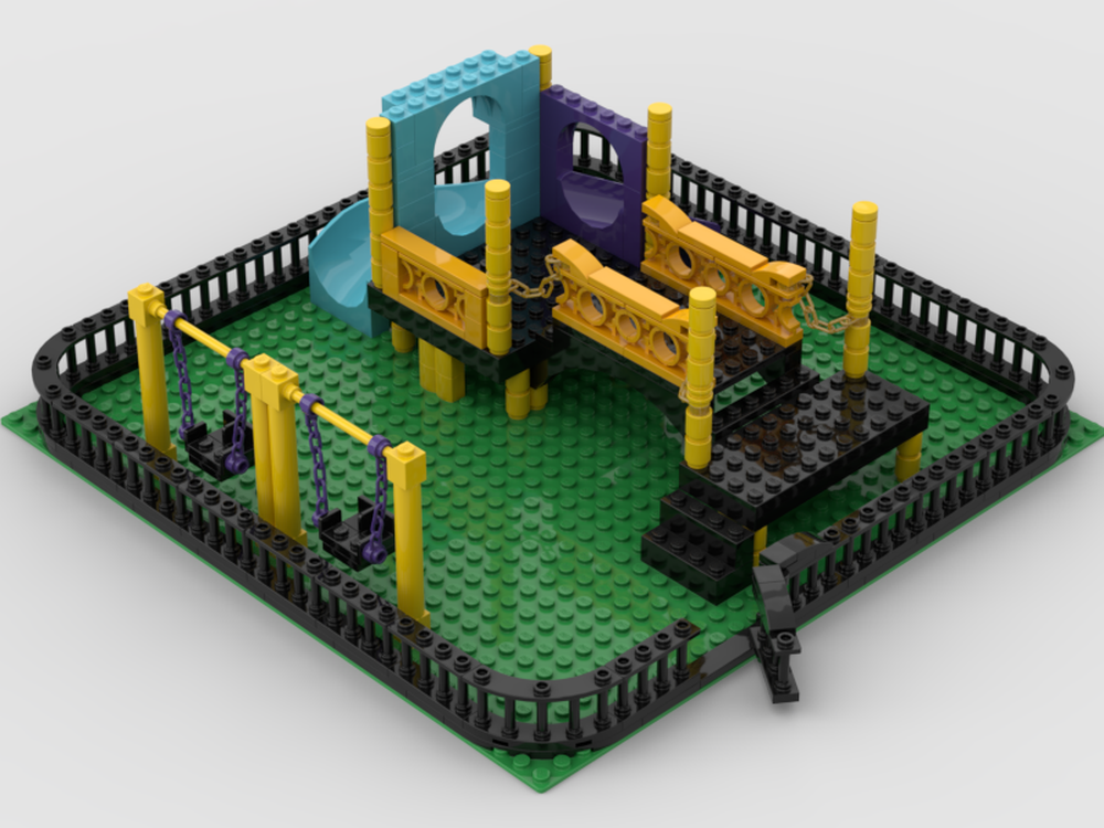 LEGO MOC Public Park by Lego-my-lego-eggo | Rebrickable - Build with LEGO