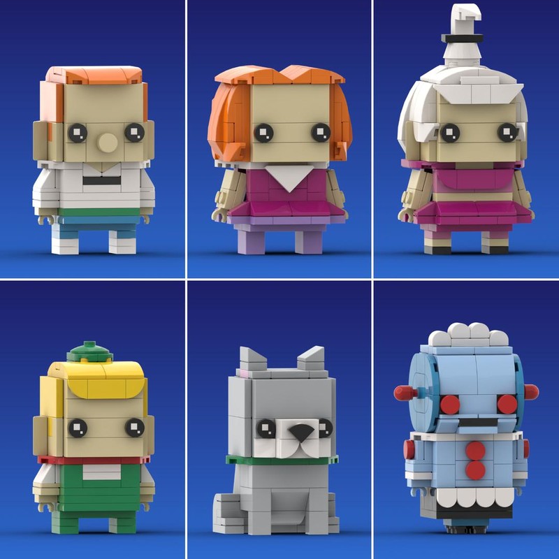LEGO MOC The Jetsons Brickheadz Collection by DrBrickheadz ...