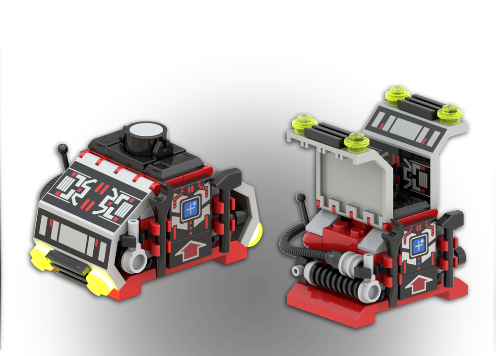 LEGO MOC M:Tron Generator by Thomus_Bean | Rebrickable - Build with LEGO