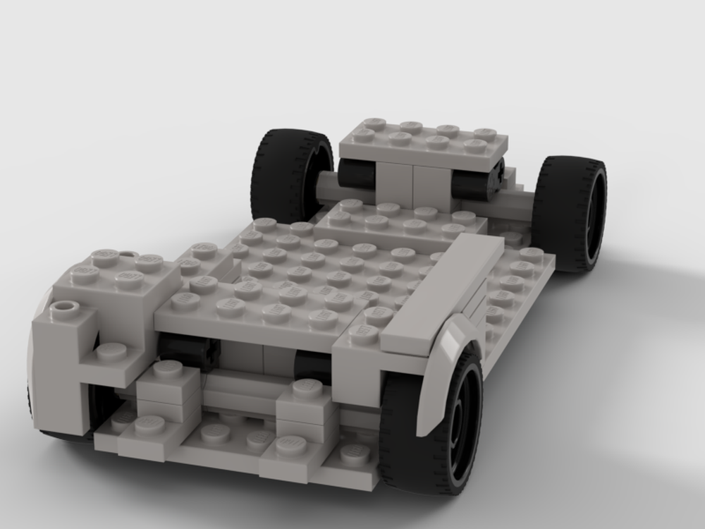 LEGO MOC 8 stud wide chassis with 'independent' suspension (mk1) by ...