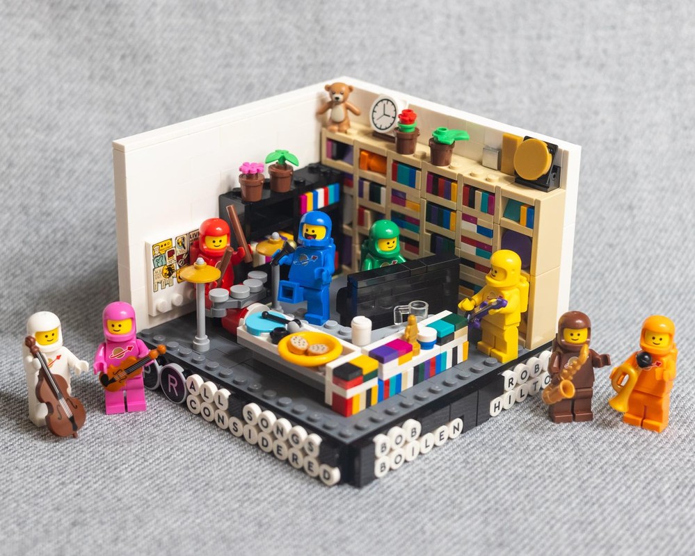 LEGO MOC-176446 NPR Tiny Desk by Rovivruselos | Rebrickable - Build ...