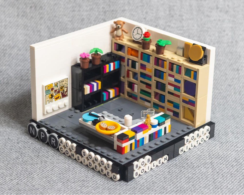LEGO MOC-176446 NPR Tiny Desk by Rovivruselos | Rebrickable - Build ...