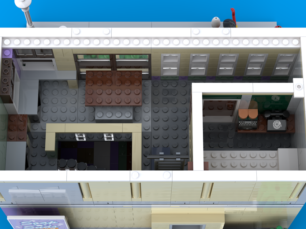 LEGO MOC Disco and Apartment by Machi Koro Dude | Rebrickable - Build ...