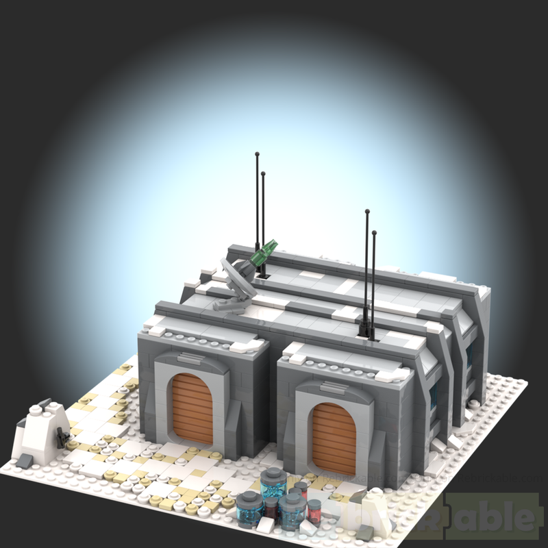 LEGO MOC Hoth large trooper base by LucSoleBricks | Rebrickable - Build ...