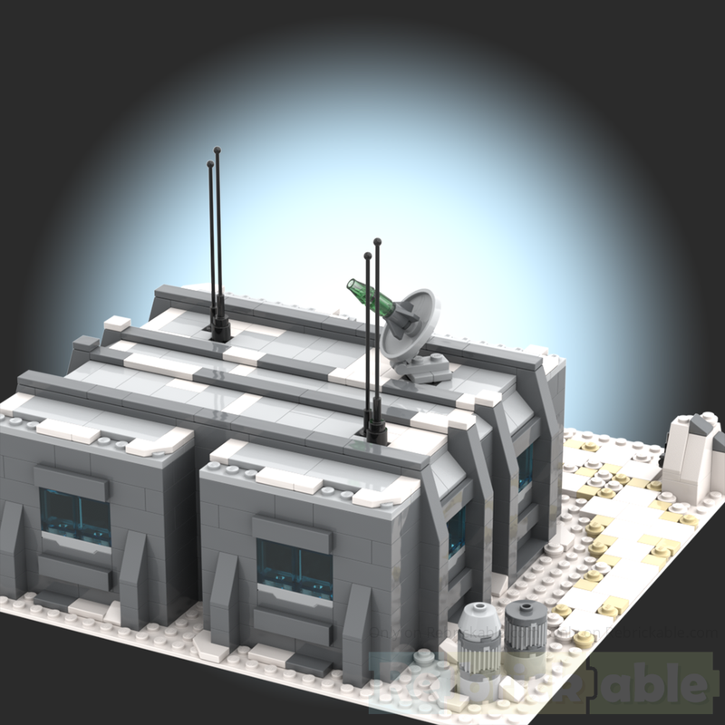LEGO MOC Hoth large trooper base by LucSoleBricks | Rebrickable - Build ...