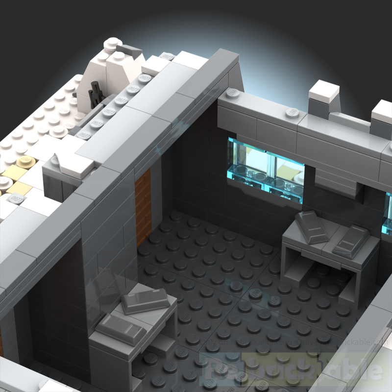 LEGO MOC Hoth large trooper base by LucSoleBricks | Rebrickable - Build ...