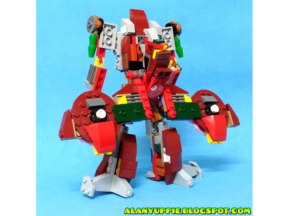 LEGO MOC Transformer Thrust / Jet Fighter from LEGO Creator 31130 ...