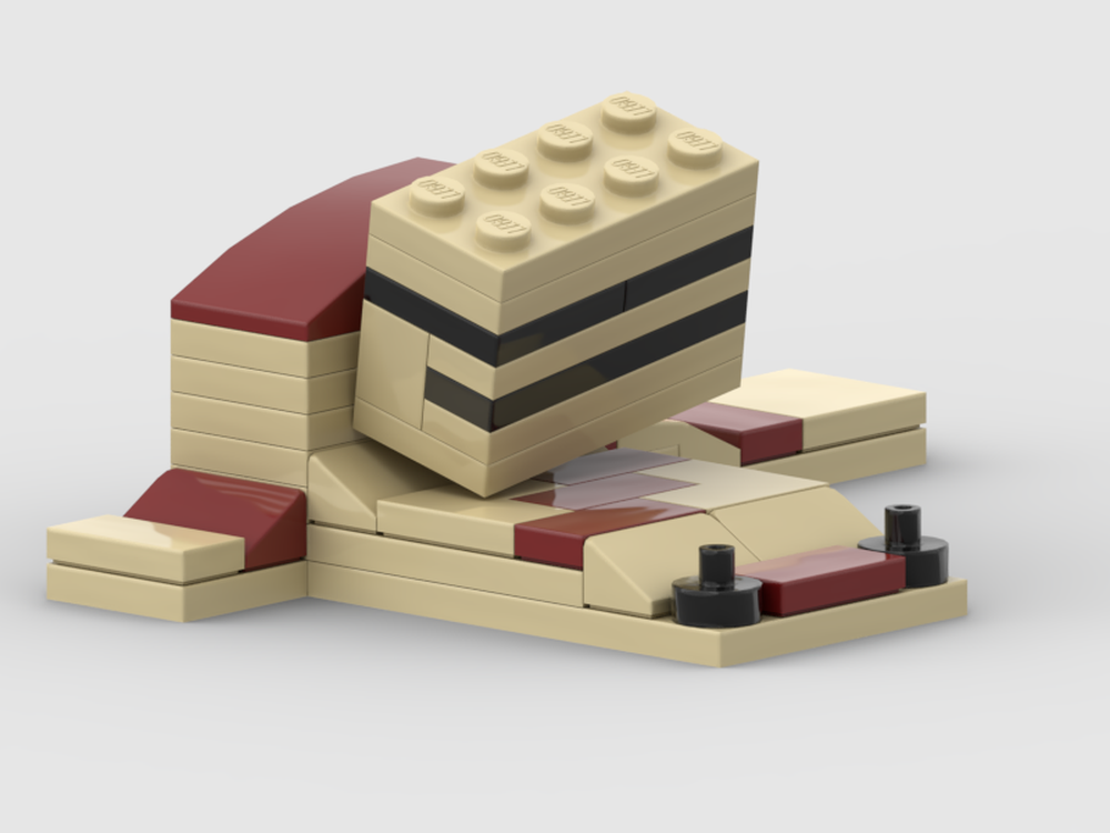 LEGO MOC Stand for landspeeder (75173) by casecar | Rebrickable - Build ...