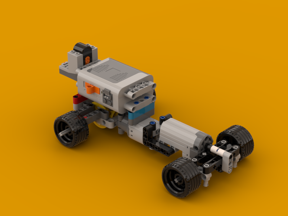 LEGO MOC PF Car Chassis by Legojuulyt | Rebrickable - Build with LEGO