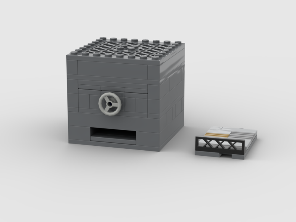 LEGO MOC Working Bank Vault by pbfbemc | Rebrickable - Build with LEGO