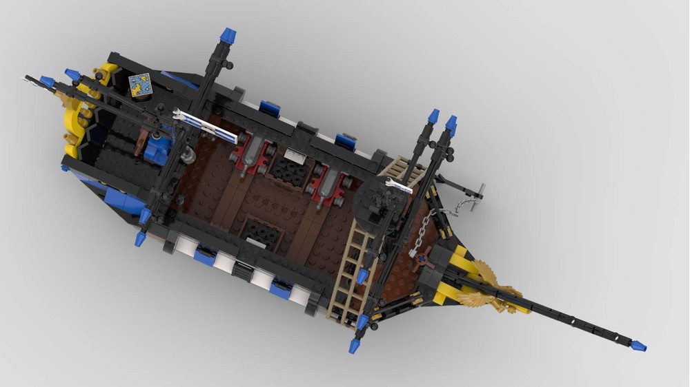 LEGO MOC Lego Remake 6274 Caribbean Clipper v2.0 by itnael ...