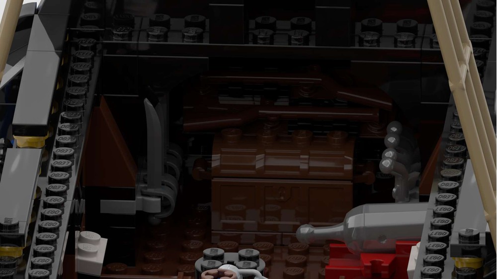 LEGO MOC Lego Remake 6274 Caribbean Clipper v2.0 by itnael ...