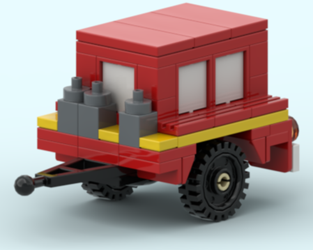 LEGO MOC Anhänger Generator Feuerwehr by BK Brick Design | Rebrickable ...
