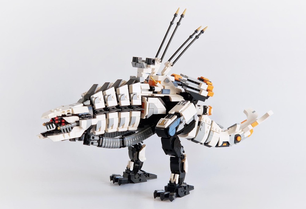Lego Moc Thunderjaw By Edge Of Bricks Rebrickable Build With Lego