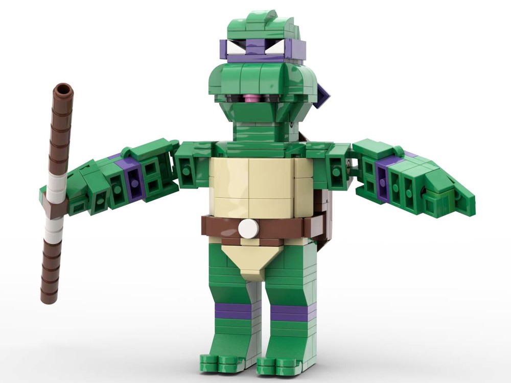 LEGO MOC Donatello Lego Figure by LittlebricksHeroes | Rebrickable ...