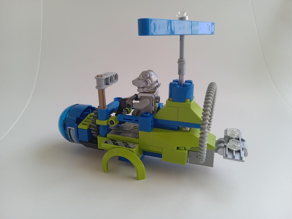 LEGO MOC Scientist and Flying Ship by pietra___21 | Rebrickable - Build ...