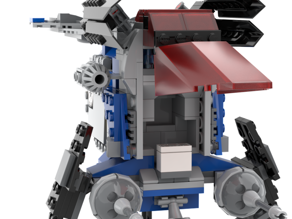 LEGO MOC Classic 1999 Style Republic Coruscant Police Gunship by ...