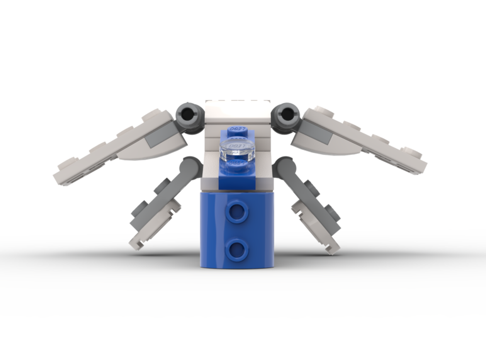 LEGO MOC Mini Republic Dropship by Astrqnomy | Rebrickable - Build with ...