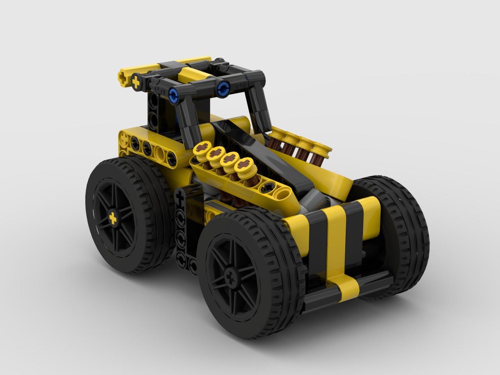 LEGO MOC Tractor by ahsas5726 | Rebrickable - Build with LEGO