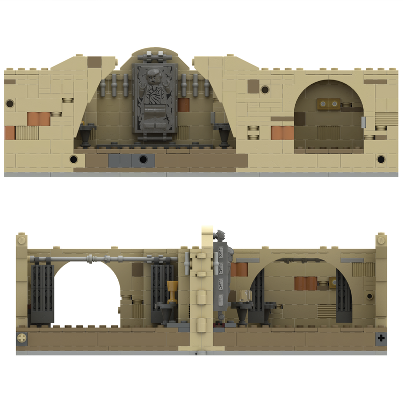 LEGO MOC Jabba's Palace, Module III: Carbonite prison by ...