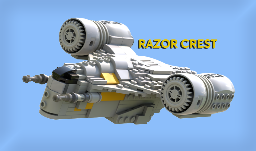 LEGO MOC Razor Crest Assault Ship (1:125) by RadioFreeCoruscant ...