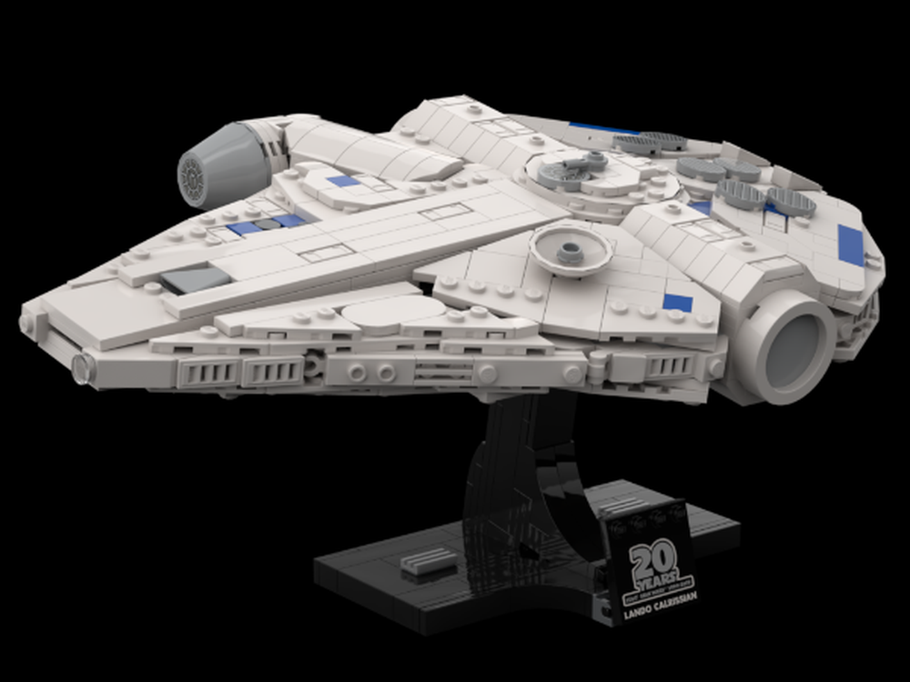 LEGO MOC Kessel Run Falcon (Major Modification of 75375) by ...