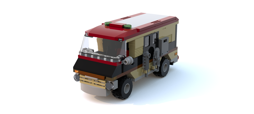 LEGO MOC Cleaning-Van by LEGOTREE | Rebrickable - Build with LEGO