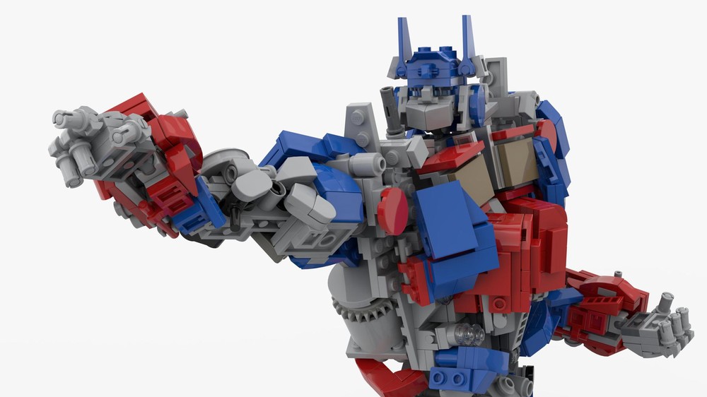 Lego Moc Optimus Prime By Ironbricks17 Rebrickable Build With Lego