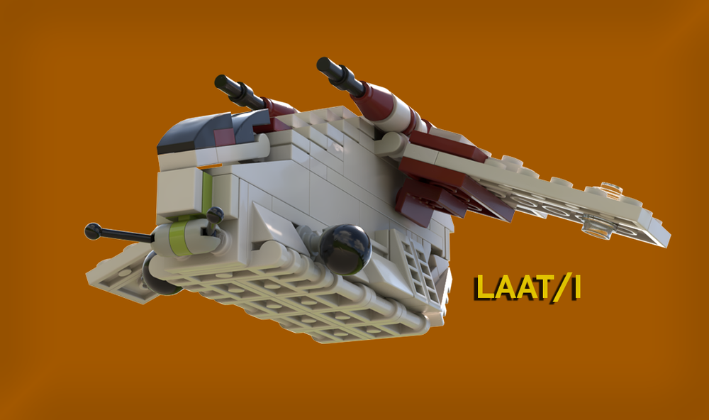 LEGO MOC LAAT/i Republic Gunship (1:125) by RadioFreeCoruscant ...