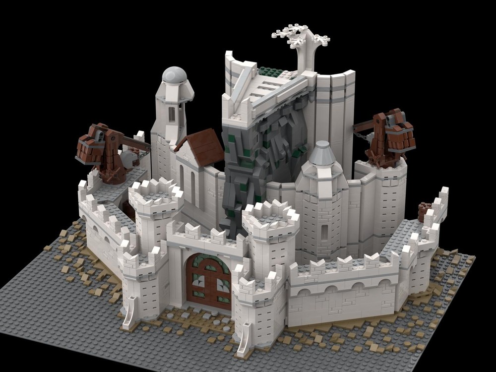 LEGO MOC LOTR - The White City by magurean.paul | Rebrickable - Build ...