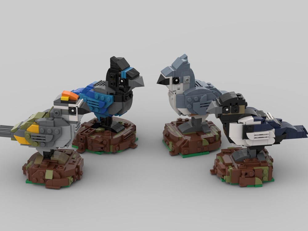 LEGO MOC American Backyard Birds Collection 3 by Penguins and plastic ...