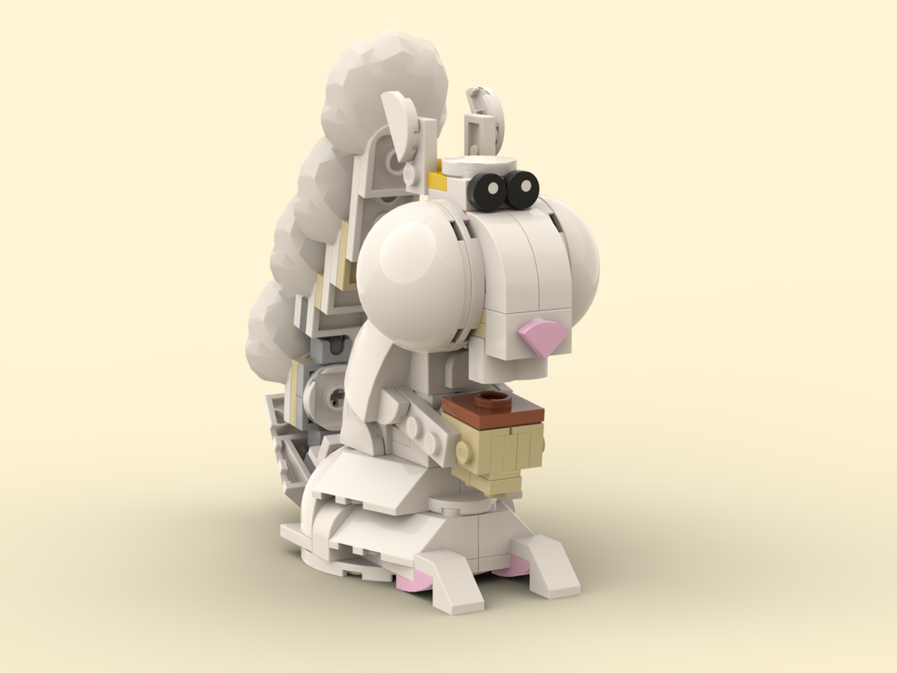 LEGO MOC Chomsky the squirel with acorn by Knarf7474 | Rebrickable ...