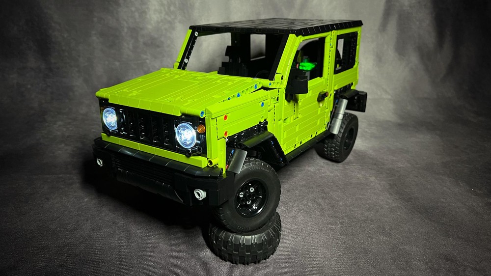 LEGO MOC Suzuki Jimny RC by Lego technic world | Rebrickable - Build ...