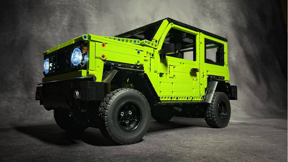 LEGO MOC Suzuki Jimny RC by Lego technic world | Rebrickable - Build with LEGO