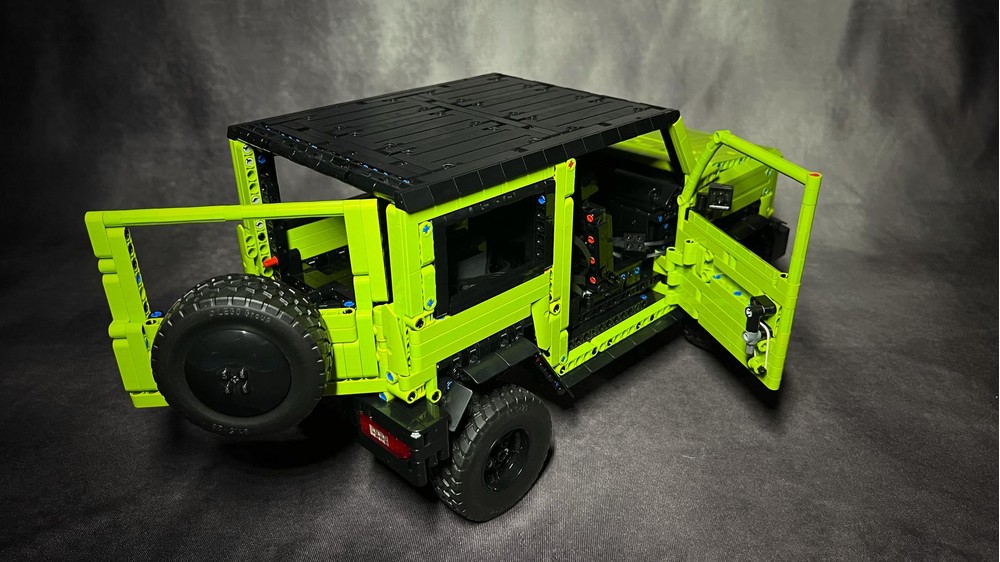 LEGO MOC Suzuki Jimny RC by Lego technic world | Rebrickable - Build ...
