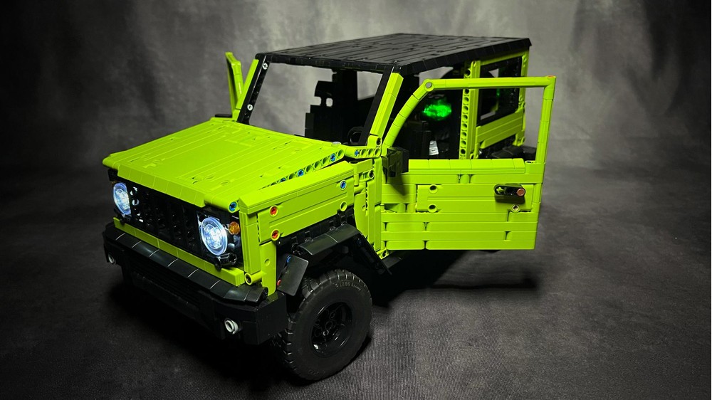 LEGO MOC Suzuki Jimny RC by Lego technic world | Rebrickable - Build with LEGO