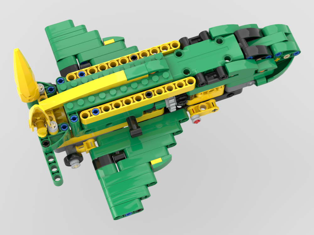 LEGO MOC Jet Plane by Raptor9889 | Rebrickable - Build with LEGO
