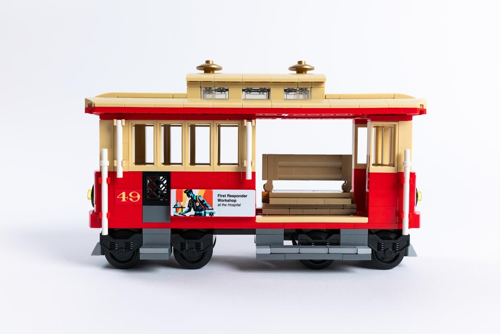 LEGO MOC San Francisco Cable Car, Minifig-Scale by eggybricks ...