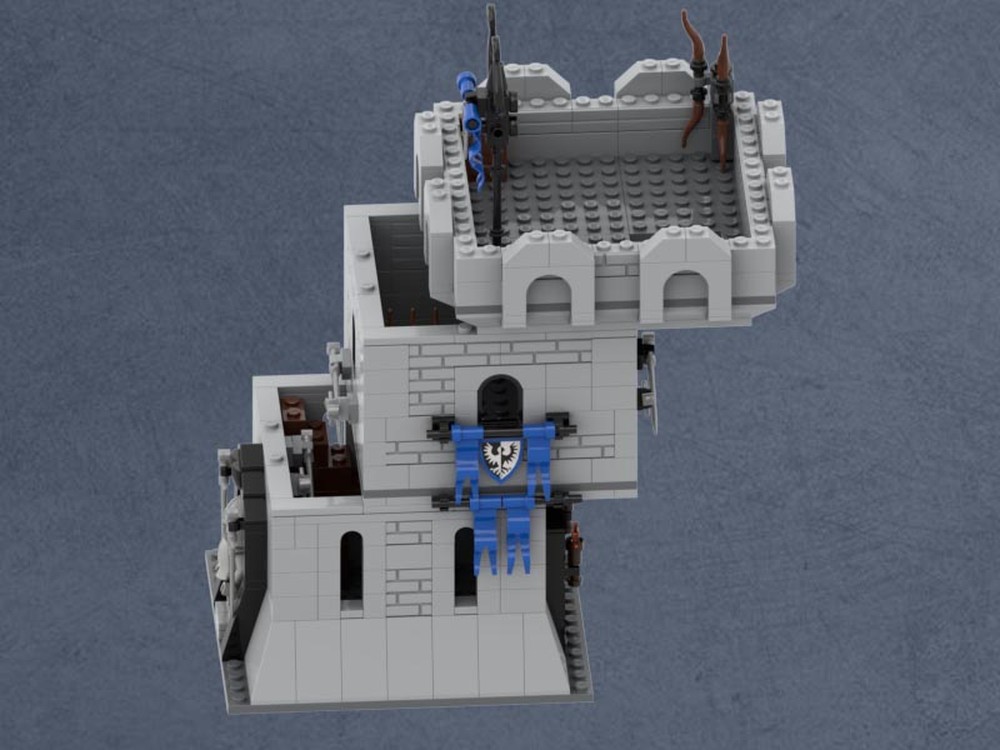 LEGO MOC Falcon Knights Watchtower by Raveyaner | Rebrickable - Build ...