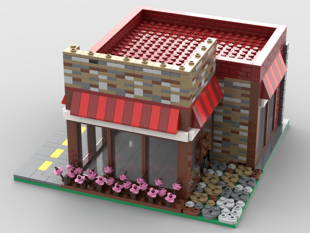 LEGO MOC Tim Hortons (updated) by nibman_bricks™️ | Rebrickable - Build ...