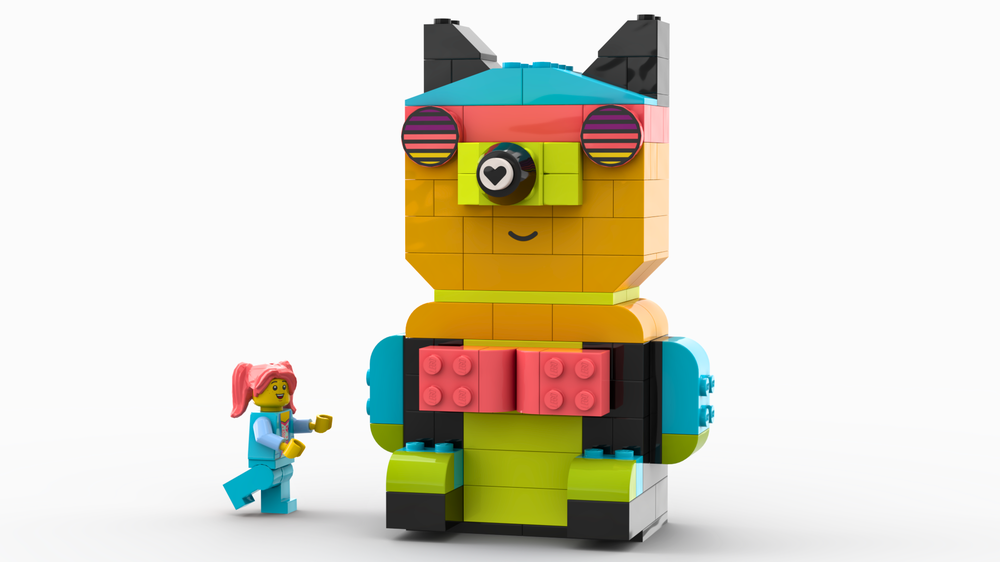 LEGO MOC 11027 Big teddy bear by Lenarex | Rebrickable - Build with LEGO