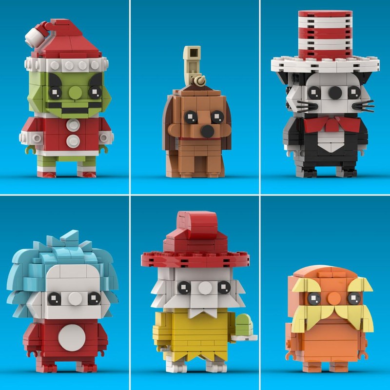LEGO MOC Dr. Seuss Brickheadz Collection by DrBrickheadz | Rebrickable ...