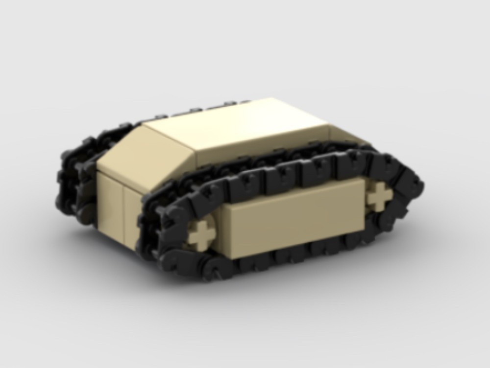 LEGO MOC goliath tracked mine by blobbyboy | Rebrickable - Build with LEGO