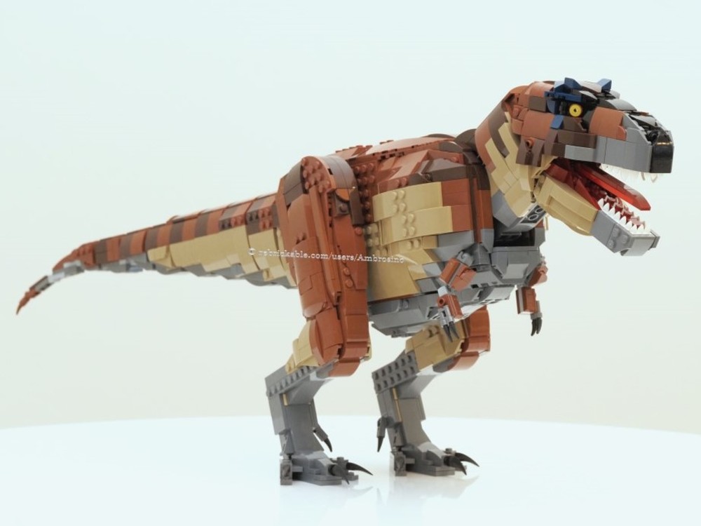 LEGO MOC-176589 Real T. rex (75936 Tyrannosaurus modification) by ...