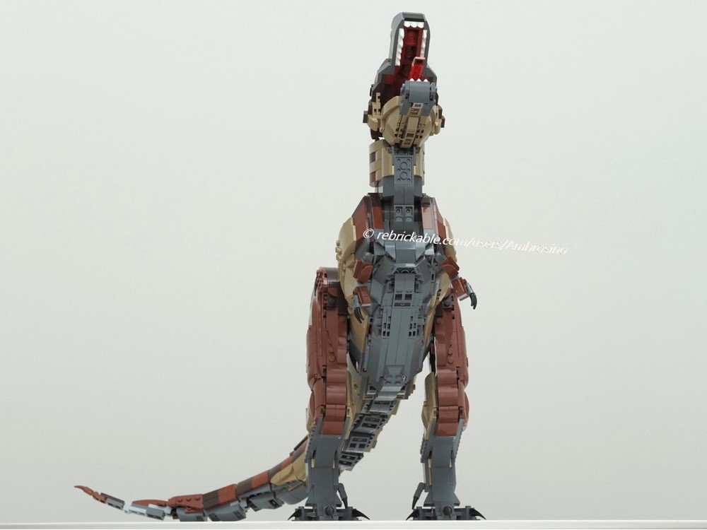 LEGO MOC Real T. rex (75936 Tyrannosaurus modification) by Ambrosino ...