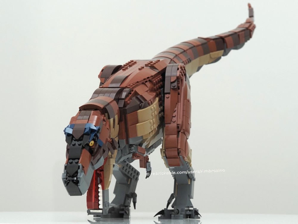 LEGO MOC Real T. rex (75936 Tyrannosaurus modification) by Ambrosino ...