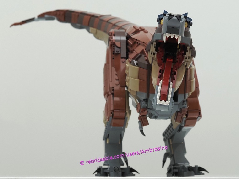 LEGO MOC Real T. rex (75936 Tyrannosaurus modification) by Ambrosino ...